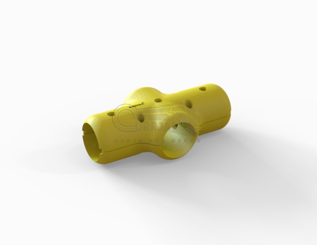 4 Way Pipe Socket - Urrja Bus Decor