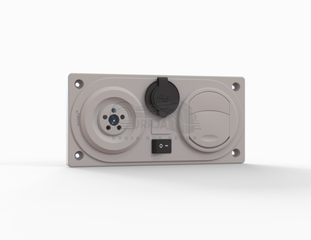 Compact AC Console (With USB) - Urrja Bus Decor