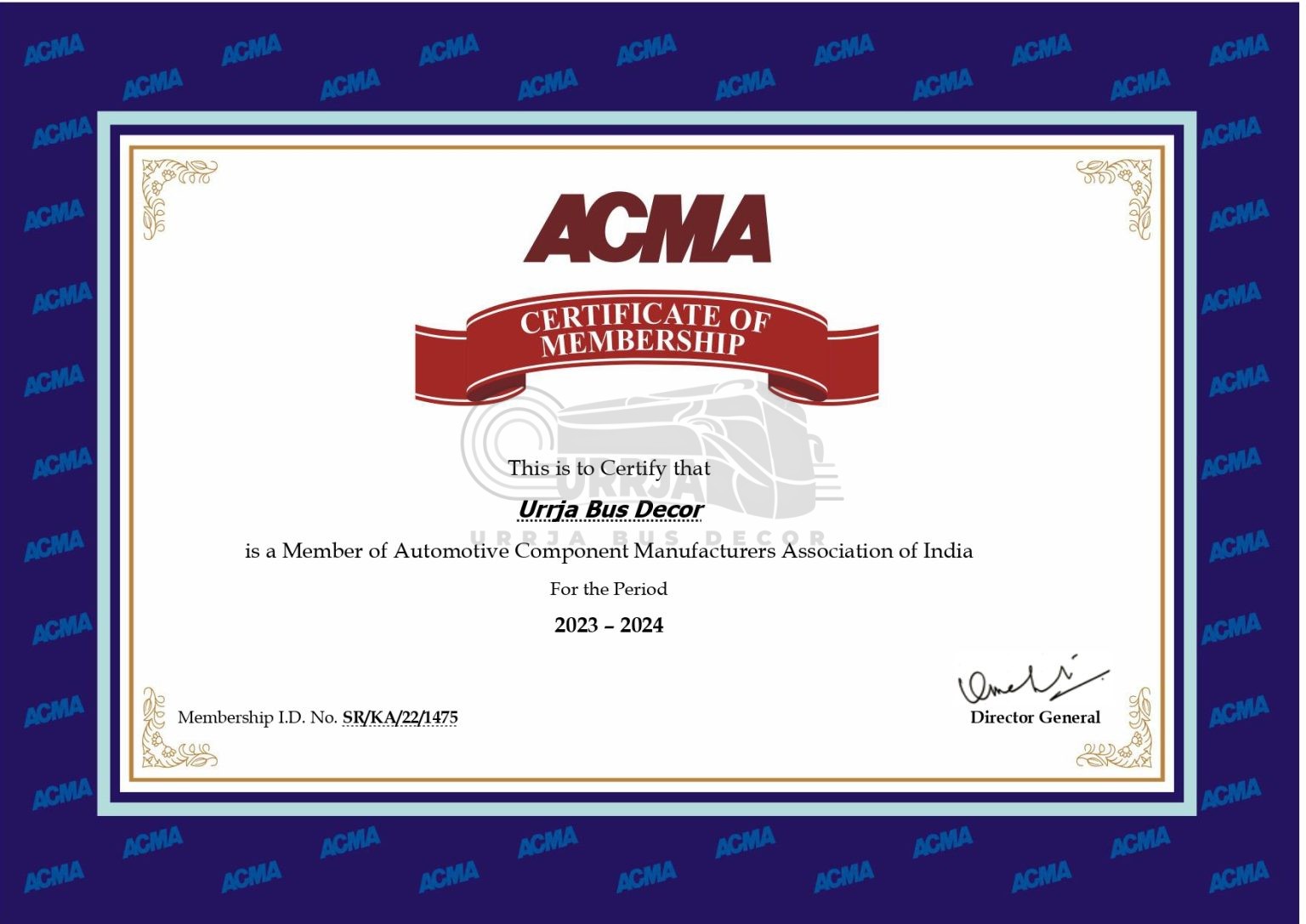 Bus Accessories & Parts Manufacturer | Urrja Bus Decor